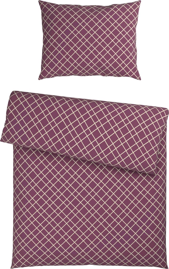 XXXLutz POVLEČENÍ, flanel, světle fialová, 140/200 cm Esposa - Povlečení - 004624003404