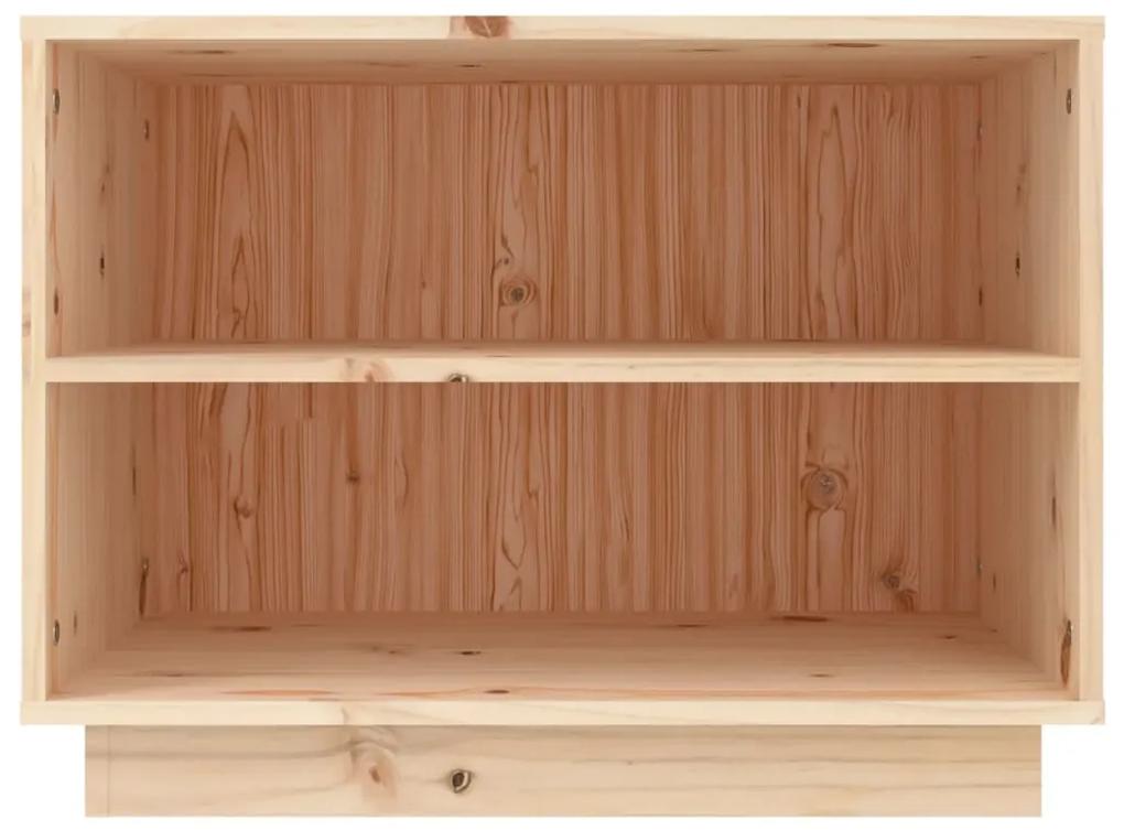 Botník 60 x 34 x 45 cm masivní borové dřevo - Default Title