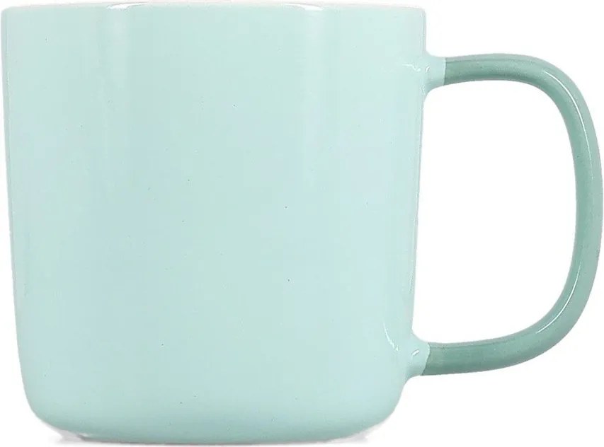 Modrý hrnek z kostního porcelánu 370 ml Mae – ONA
