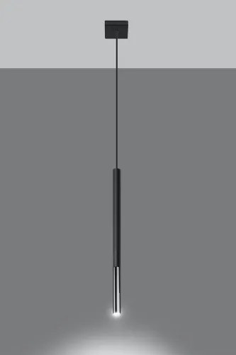 Lustr SOLLUX Mozaica 1 G9 1x40W bez zdroje SL.0885 černá/chrom