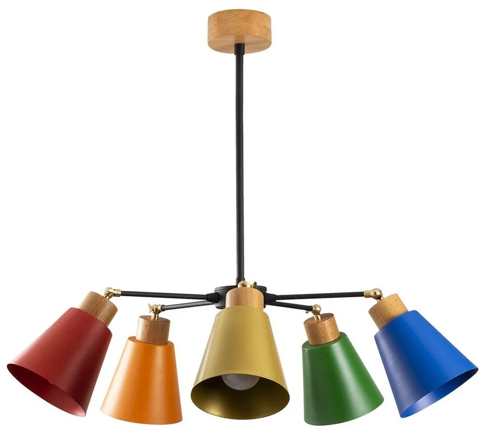 Závěsné svítidlo s kovovým stínidlem ø 58 cm Manavgat – Opviq lights