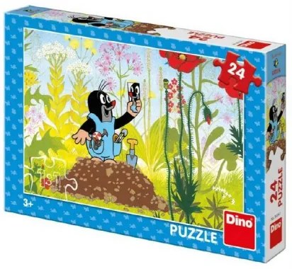 Dino Puzzle Krtek v kalhotkách 24 dílků