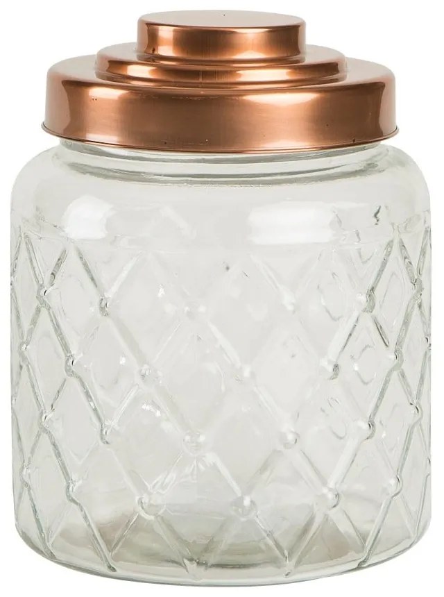 Skleněná dóza T&G Woodware Lattice, 2,6 l