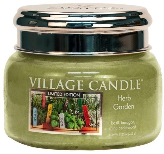 Village Candle Vonná svíčka ve skle - Herb Garden, 11oz