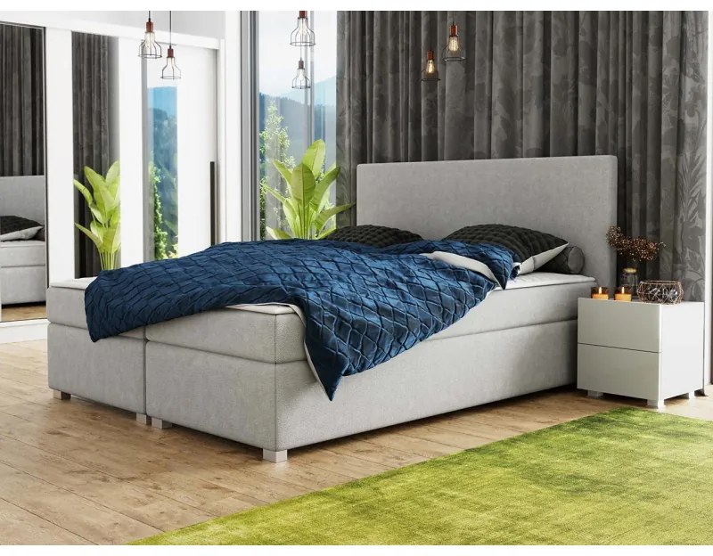 Kontinentální postel Materenko, Rozměr postele: 180 x 200 cm, Potah: Rico 18