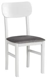 Jídelní židle Leo 3 Bílá Tkanina 10B
