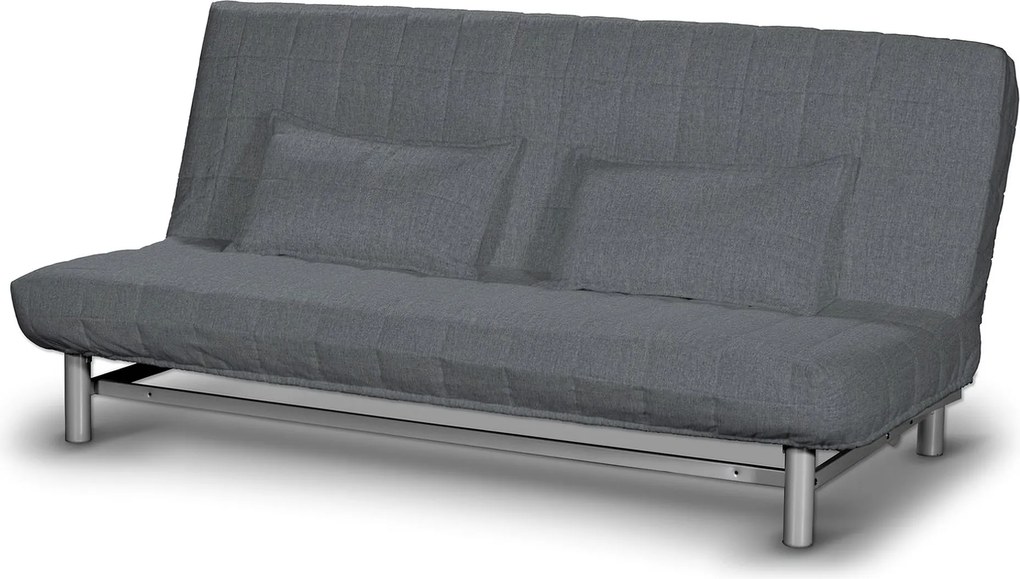 Potah na pohovku IKEA  Beddinge krátký barva šedá látka pletený vzor