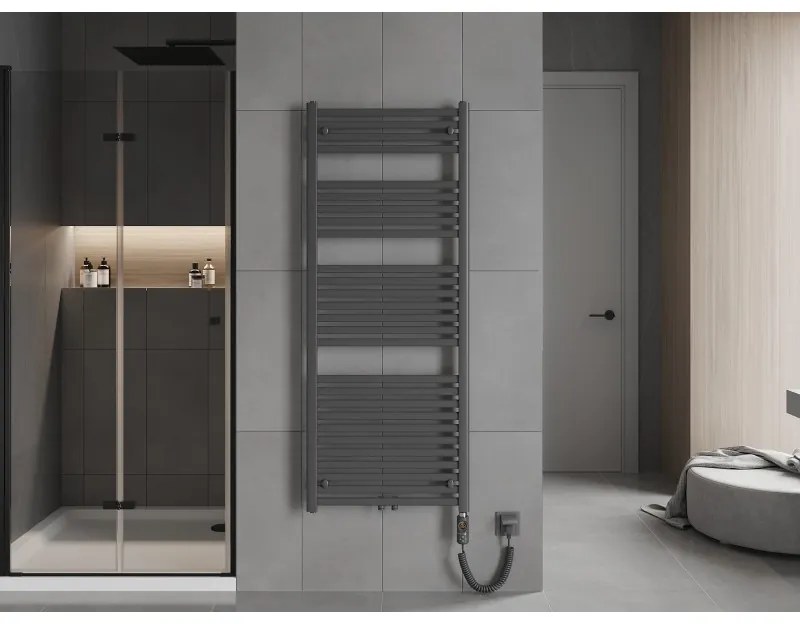 Mexen Hades, elektrické topné těleso 1500 x 600 mm, 900 W, antracitová, W104-1500-600-2900-66