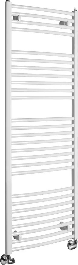Aqualine Sapho, ORBIT otopné těleso s bočním připojením 450x1320 mm, 594 W, bílá