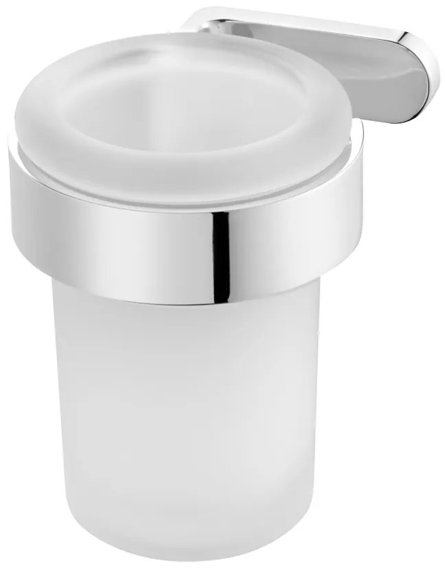 BISK Erga NATURA, držák na zubní kartáčky na zeď, chromová, ERG-04309