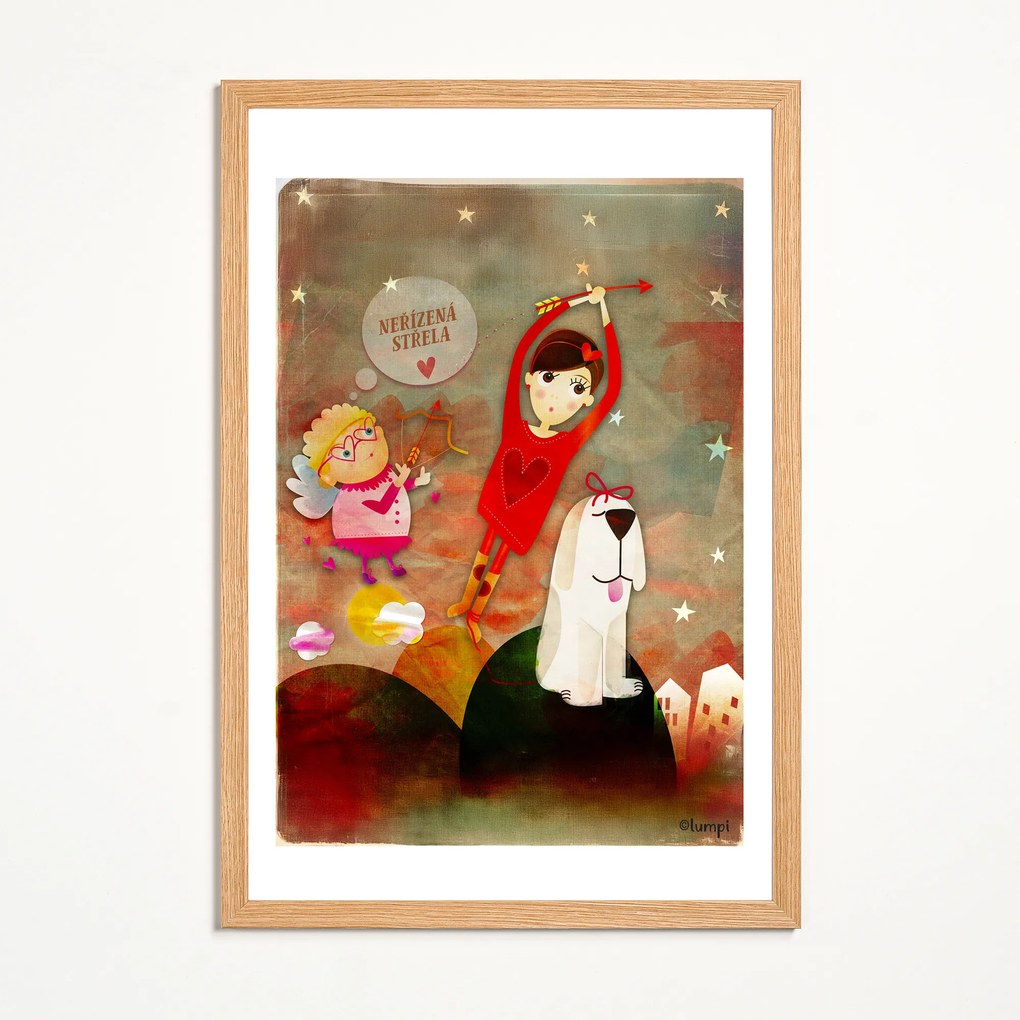 Lucie Gazdošová | Valentine Rám: Bez rámu, Velikost: 60 x 40 cm
