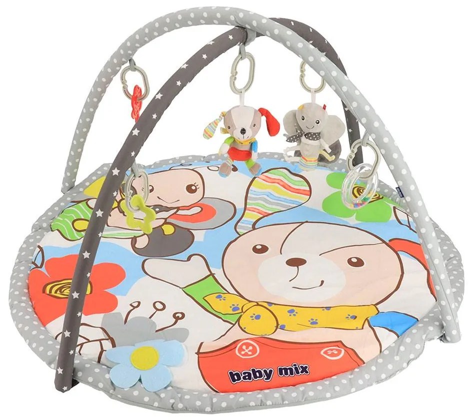 Hrací deka Baby Mix Pejsek a motýl Barva: multicolor