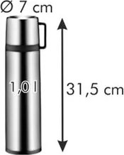 TESCOMA Termoska s hrníčkem CONSTANT 1,0 l, nerez
