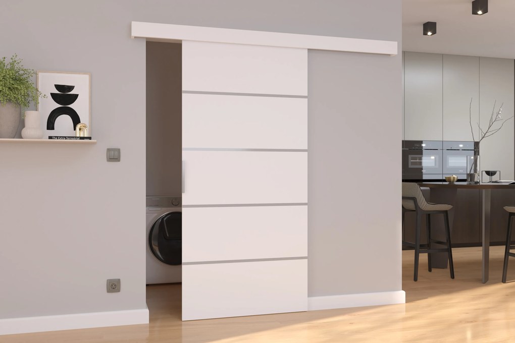 ADRK Furniture Posuvné nástěnné dveře BIELLA 106 ADRK-SD-BIE-W-106
