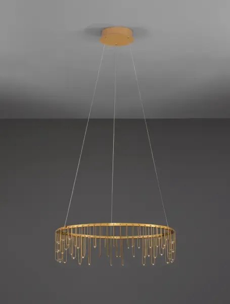Luxusní lustr Stellar 65 zlatá