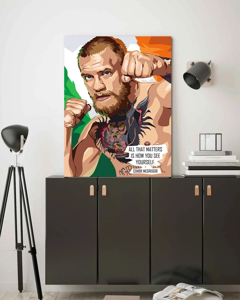 Gario Obraz na plátně Conor McGregor - Nikita Abakumov Rozměry: 40 x 60 cm