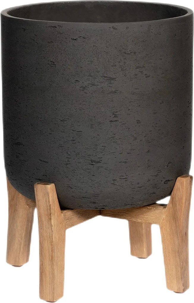 Charlie Black Washed (Feet Low) XL - Ø 32 cm / V 44 cm