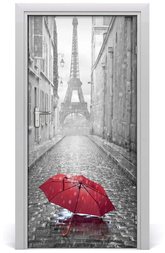 Fototapeta samolepící na dveře deštník Francie | BIANO