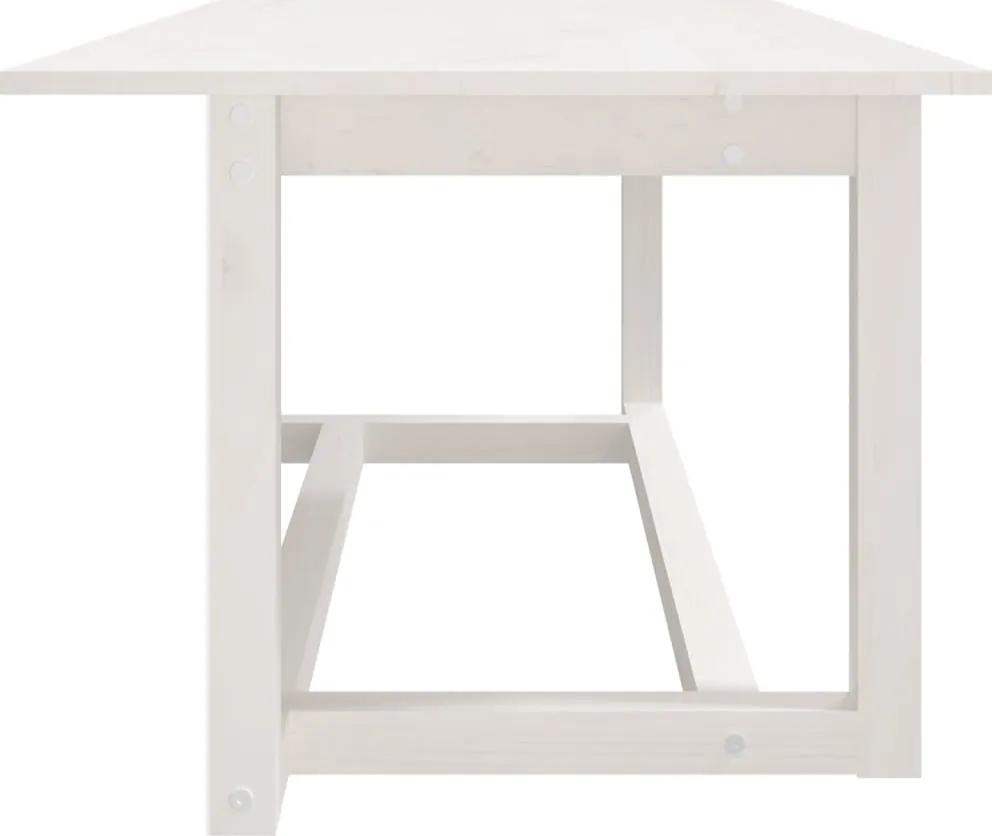 vidaXL Konferenční stolek 110 x 55 x 45 cm masivní borové dřevo [822168] Barva: Šedá