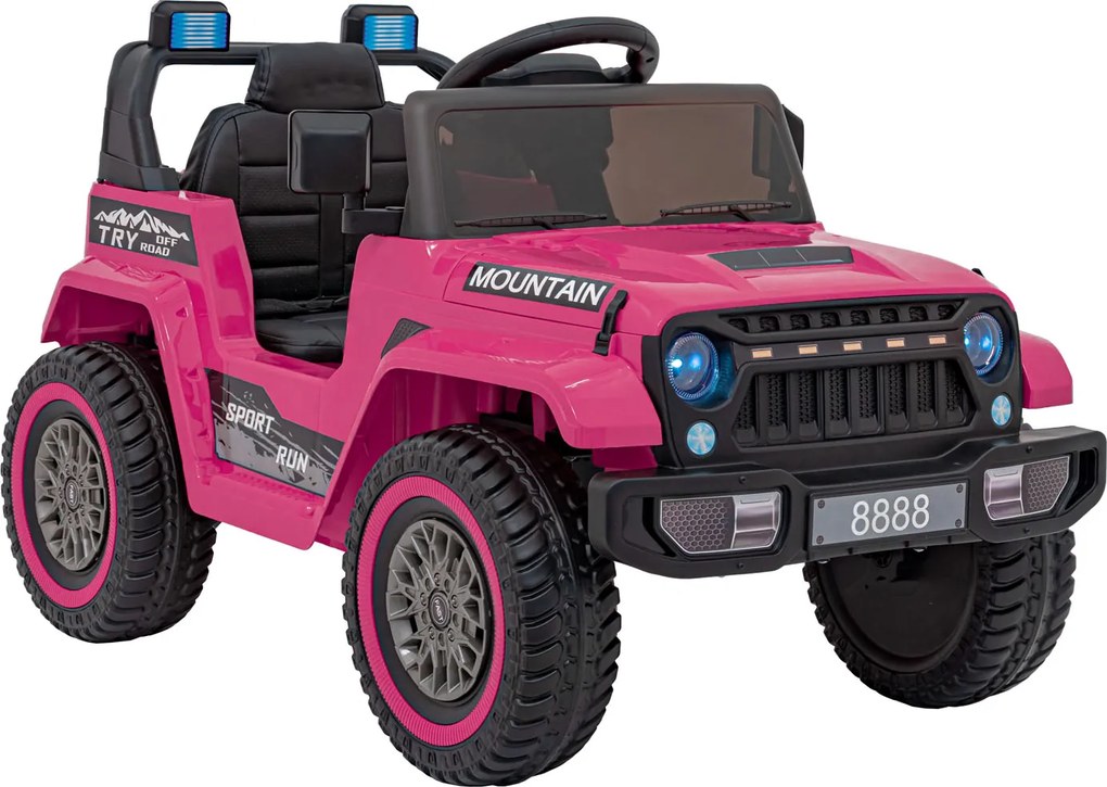 Ramiz Terénní auto MOUNTAIN růžové