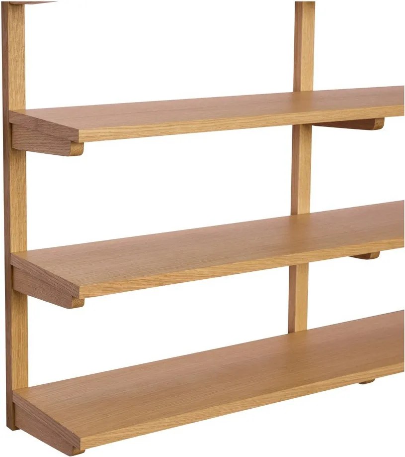 Patrová police v dekoru dubu v přírodní barvě 120 cm Long – Hübsch