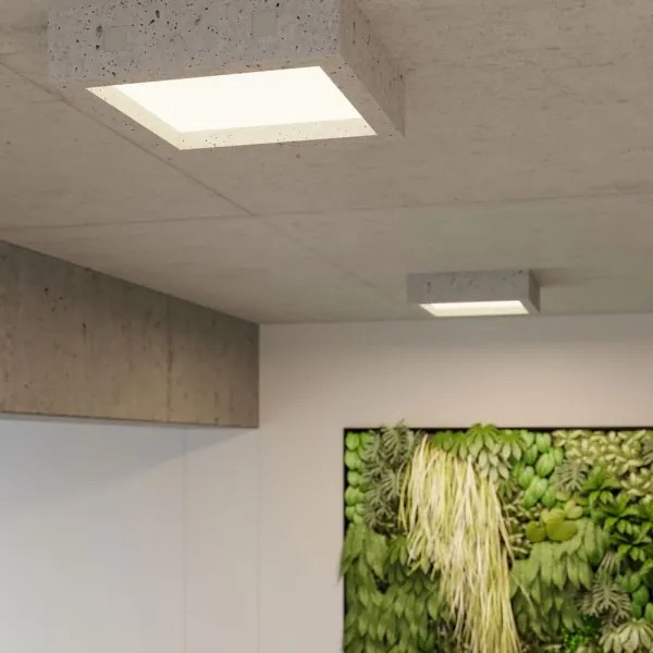 Sollux SL.0995 - LED Stropní svítidlo RIZA LED/18W/230V beton