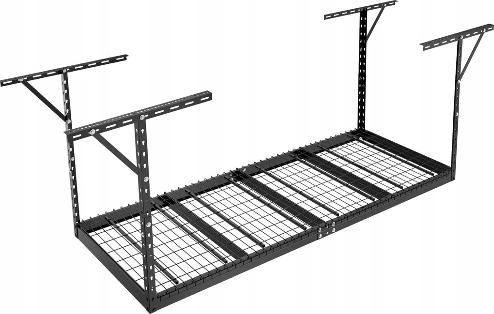 Regál Police do garáže 91 x 244 x 102 cm 272 kg nastavitelný 56-102 cm