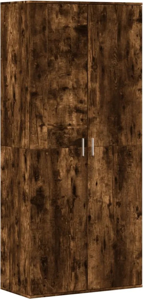 Botník kouřový dub 80 x 39 x 178 cm kompozitní dřevo 3276676