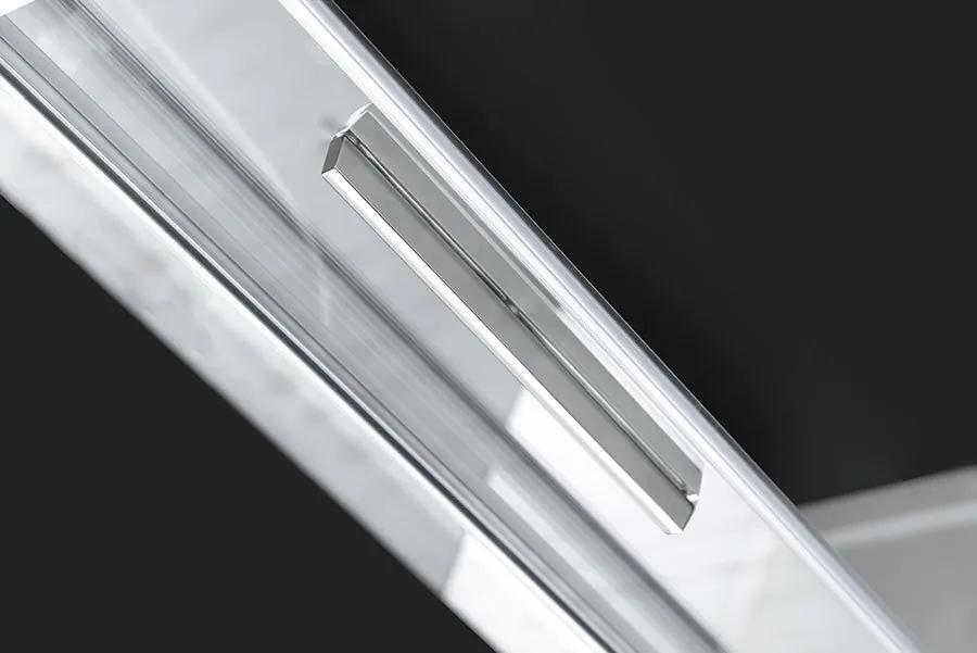 Polysan ALTIS LINE obdélníkový sprchový kout 1000x800 mm, L/P varianta, rohový vstup, čiré sklo AL1510CAL1580C