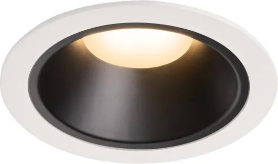 NUMINOS® DL XL vnitřní LED zápustné stropní svítidlo bílá/černá 3000 K 55° - BIG WHITE