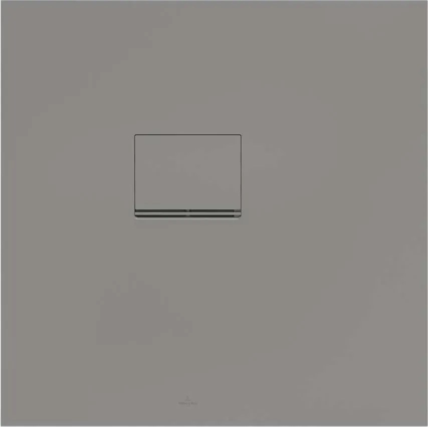 Villeroy & Boch Squaro Infinity - Sprchová vanička, 80x80 cm, šedá UDQ8080SQI1LV-3S