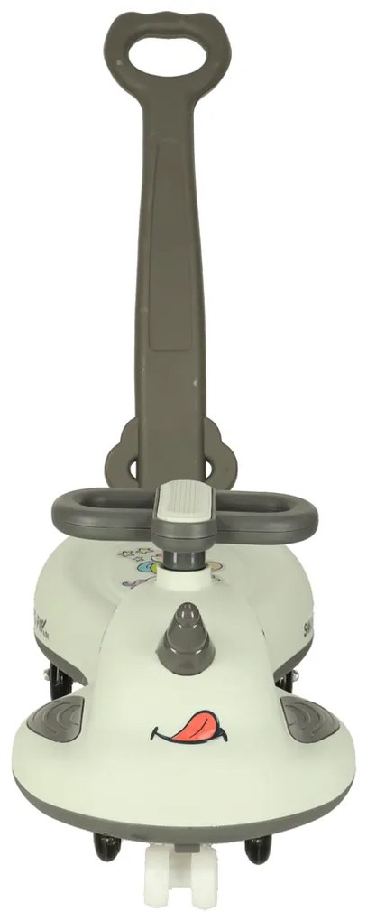 Creative Corner LED Swing FIX S1 gravitační koloběžka s rukojetí šedá max. 65 kg