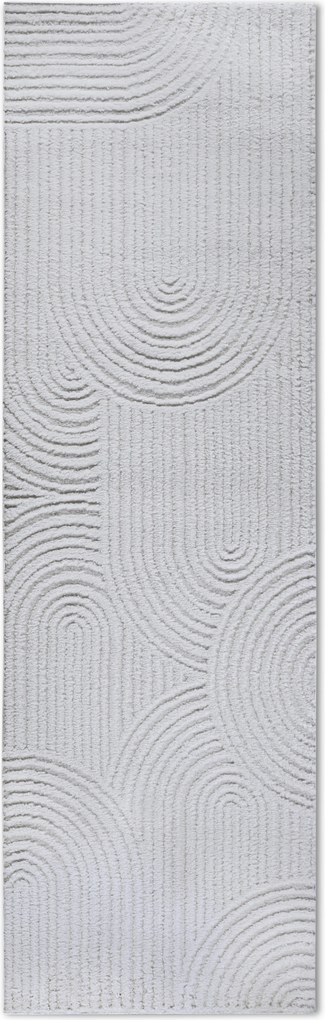 ELLE Decoration, Běhoun Gallery 106092 Cream z kolekce Elle, 80x240, bílá, ložnice