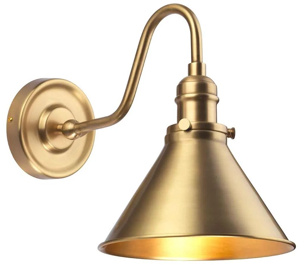 Elstead Vintage nástěnná lampa Provence/stará mosaz