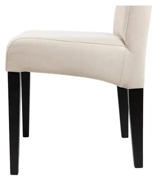 Jídelní židle JK79, Barva dřeva: bílá, Potah: Magic Velvet 2225