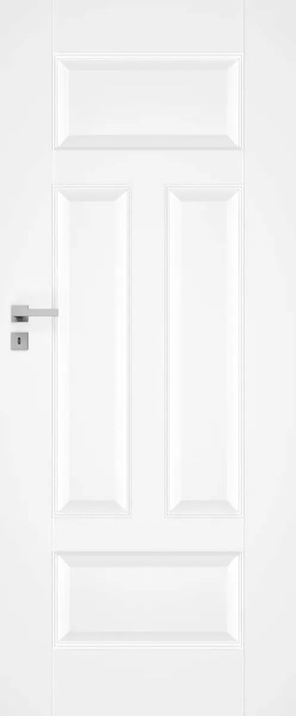 Interiérové dveře Naturel Nestra pravé 80 cm bílé NESTRA380P