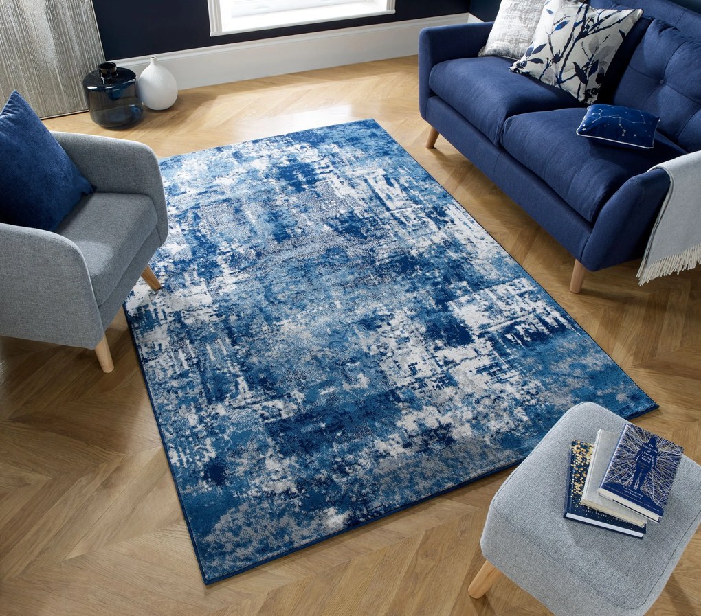 Flair Rugs koberce Kusový koberec Cocktail Wonderlust Dark blue - 240x340 cm