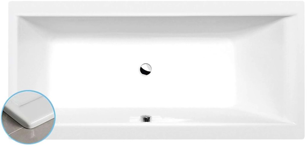 Polysan - Vana 160x75x48 cm, bílá 93611S