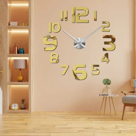 Nalepovací hodiny na zeď - moderní 3D hodiny I SENTOP 12S034