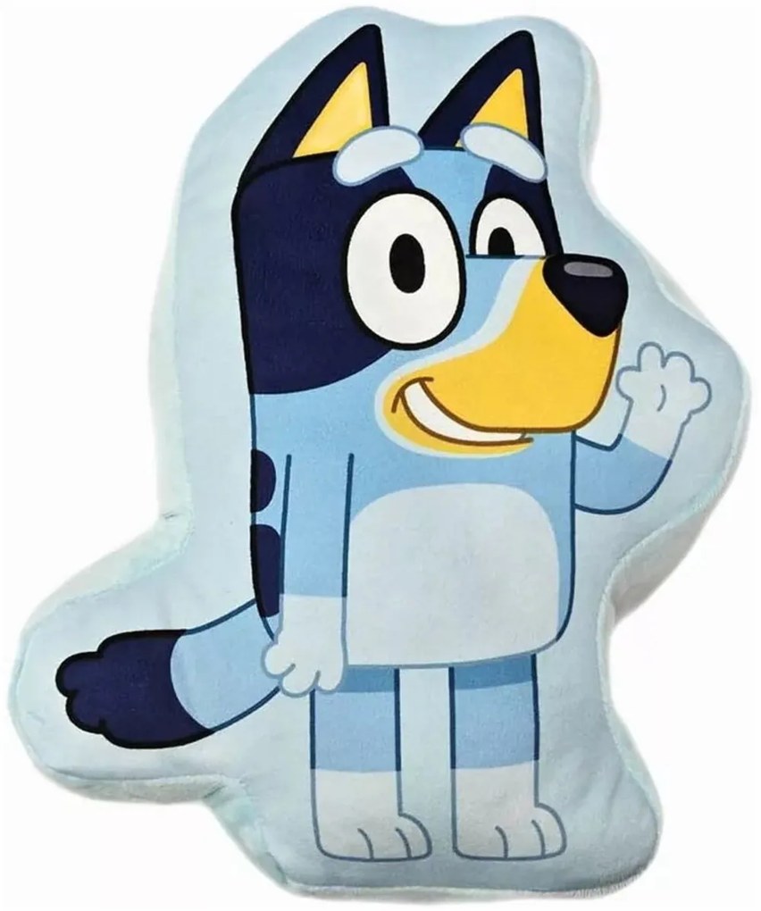 Tvarovaný 3D polštářek Bluey - 21 x 36 cm