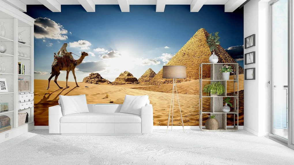 Malvis ® Tapeta Egypt pyramidy Vel. (šířka x výška): 360 x 260 cm
