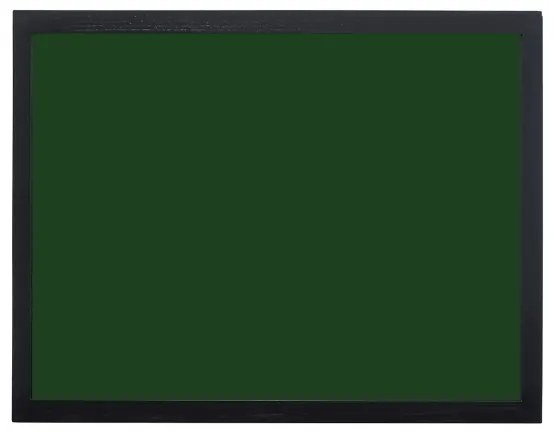 Toptabule.sk  Zelená křídová tabule v černém rámu 60x120 cm