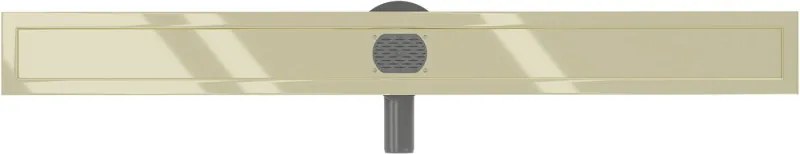 Mexen Flat 360° korpus pro liniový odtok otočný 80 cm, zlatý - 1540080