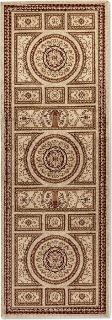 Hanse Home, Běhoun Herat 105990 Cream, 80x240, béžová, chodba / předsíň