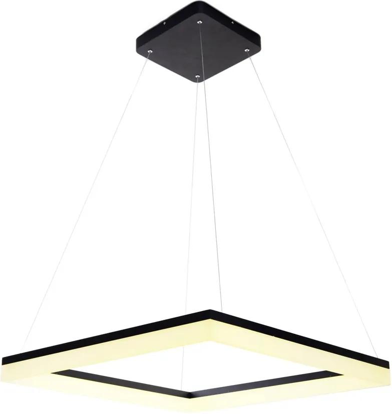 LED závěsné svítidlo Nelio L/00284 černé 80cmx80cm