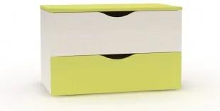 Bradop CASPER Krabice na hračky C101 DBG - DUB BORDEAUX GRAFIT