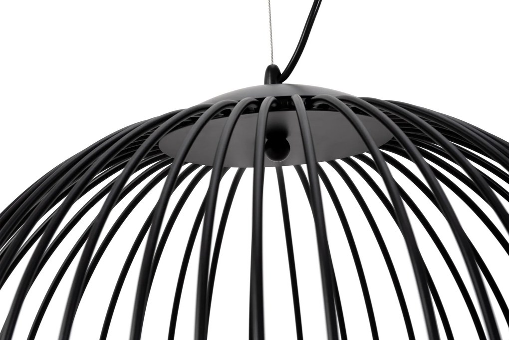 Toolight - LED závěsné stropní svítidlo APP967-1CP, černá, OSW-06110