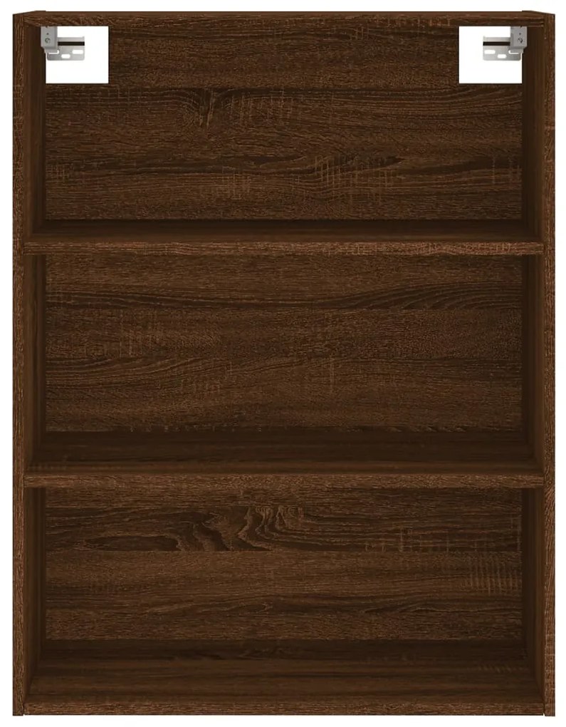 Skříň highboard hnědý dub 69,5 x 34 x 180 cm kompozitní dřevo,  3189324