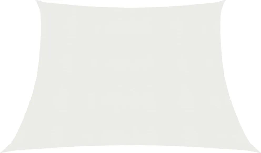 vidaXL Stínící plachta 160 g/m² 3/4 x 3 m HDPE [311104] Barva: Bílá