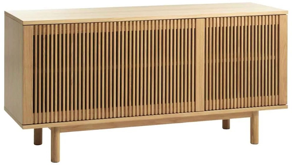 Designová komoda Calloway 143 cm přírodní dub